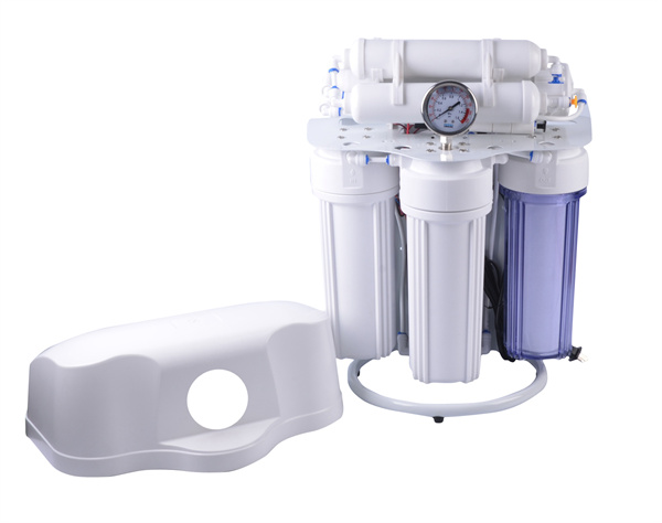 Household 5 Stage RO System with Pressure Gauge from China manufacturer ...